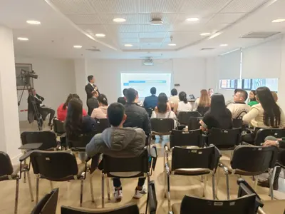 Visita de la Corporación Universitaria del Huila- Corhuila